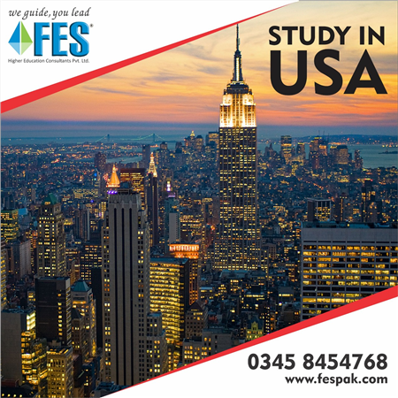 Study In USA With FES Higher Education Consultants Pvt Ltd