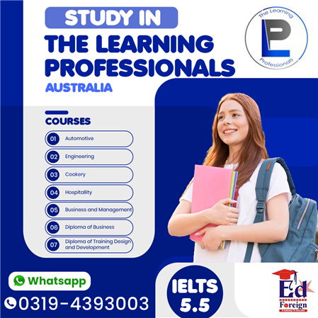 STUDY IN THE LEARNING PROFESSIONALS AUSTRALIA
