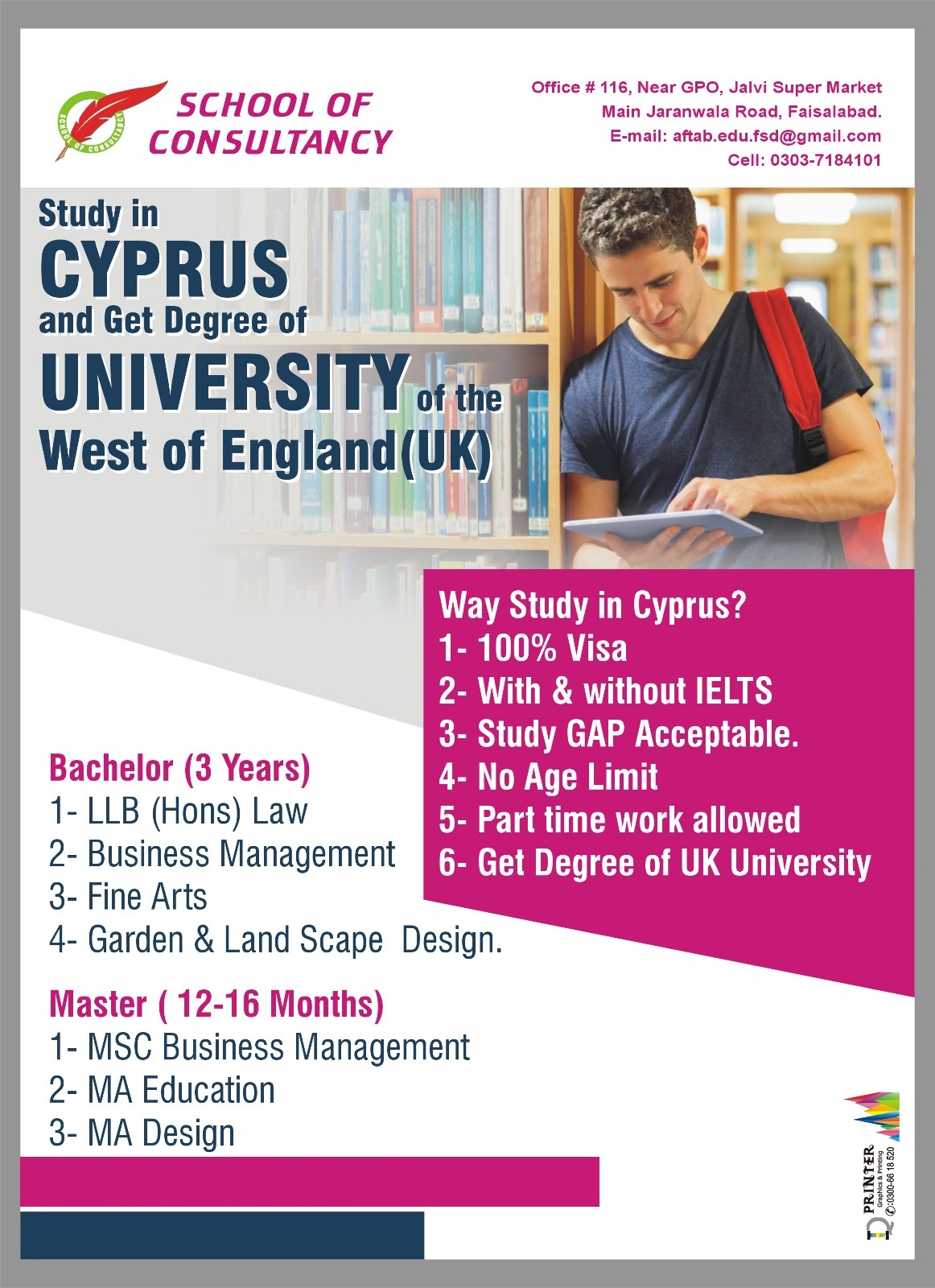 STUDY IN EUROPEAN CYPRUS