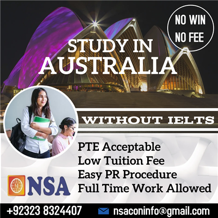 Study in Australia Without IELTS