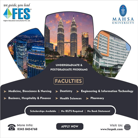 Study in Malaysia with FES Consultants!