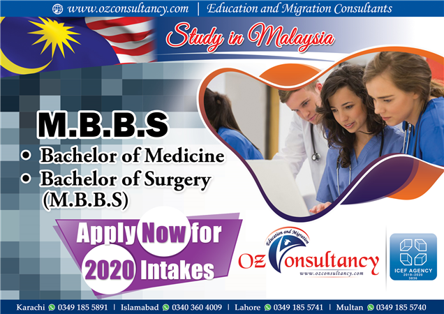 Apply for MBBS Program through OZ Consultancy..!!