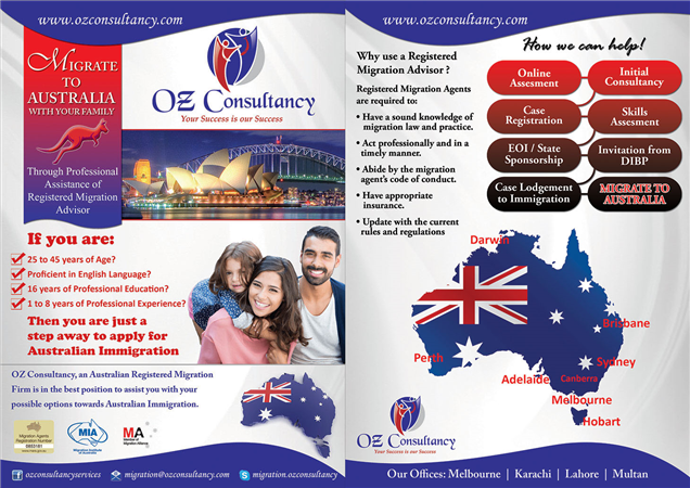 Migrate to Australia through OZ CONSULTANCY..!!