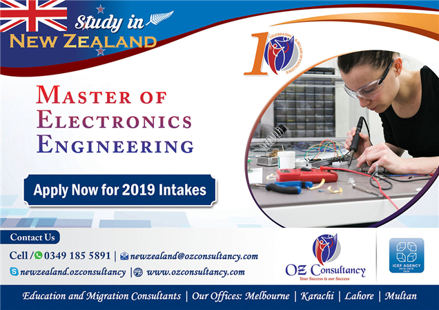 Study Electronics Engineering in New Zealand..!!