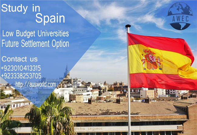 Study in Spain with Aus World Educational Consultants
