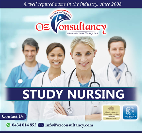 Study Nursing in Australia through OZ Consultancy..!!