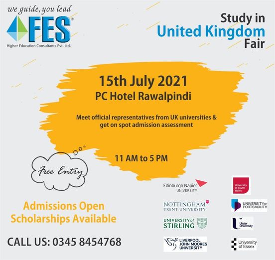 Meet our experts on 15th July 2021 at PC Hotel Rawalpindi from 11 AM to ...