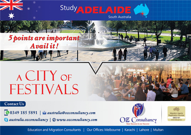 Study in the universities of Adelaide - Australia..!!