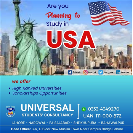 Study in USA