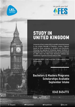 Study In UK With FES Higher Education Consultants Pvt Ltd