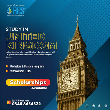 Study in United Kingdom with FES Consultants!