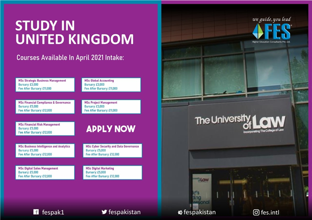 Study In UK With FES Higher Education Consultants Pvt Ltd