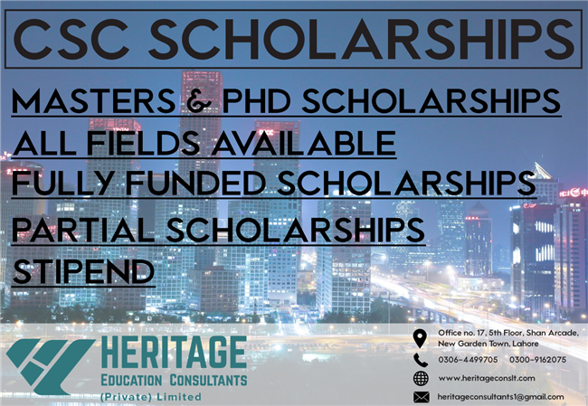 APPLY FOR FULLY FUNDED CSC SCHOLARSHIPS IN CHINA