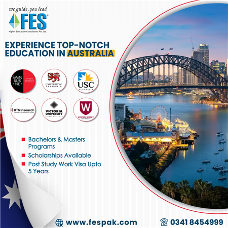 Study in Australia-Experience Top-Notch Education