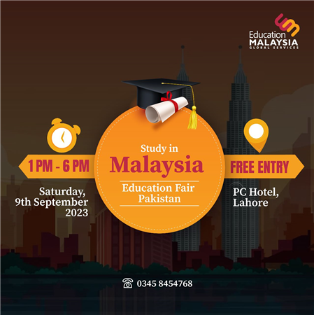 Study in Malaysia-Study Expo at Lahore