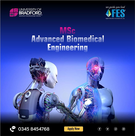 MSc Advanced Biomedical Engineering at the University of Bradford
