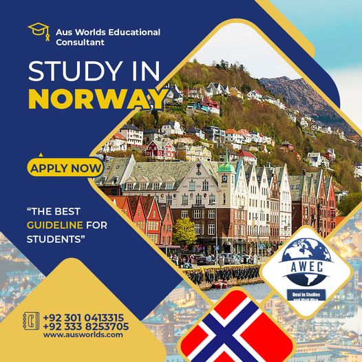 Study in Norway with Aus World Educational consultants